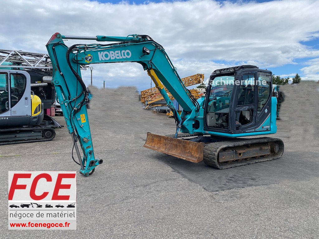 Kobelco SK85 MSR-3E midi bager nakon udesa