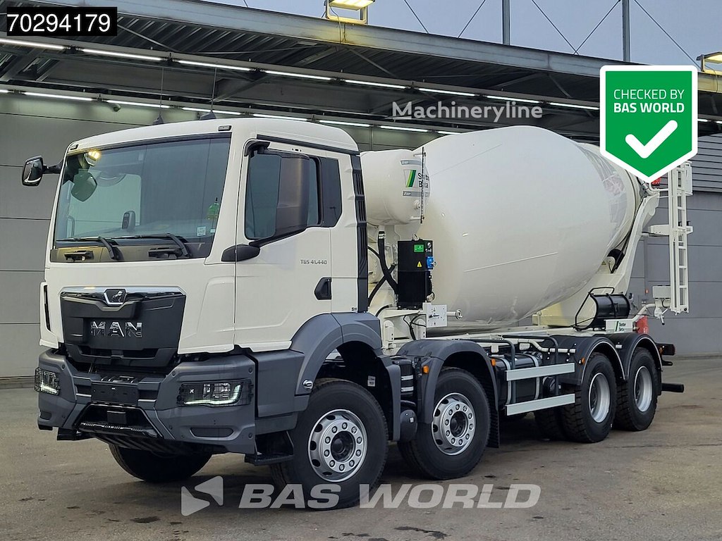 Novi MAN TGS 41.440 8X4 NEW! 12m3 Stetter Mixer Big-Axle Steelsuspension kamion s mešalicom za beton