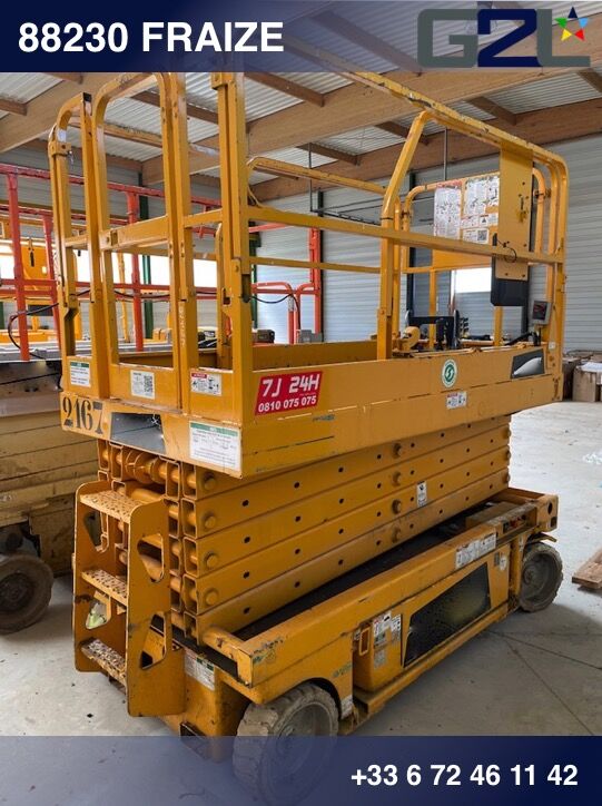 Genie GS3246 makazasta platforma nakon udesa