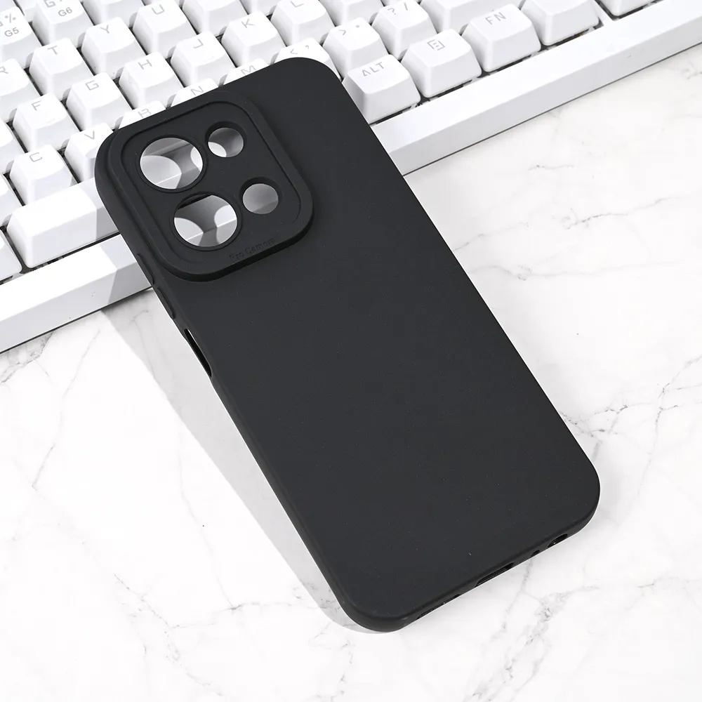Maska Silikon Pro Camera za Xiaomi Redmi 15C 4G 173mm crna
