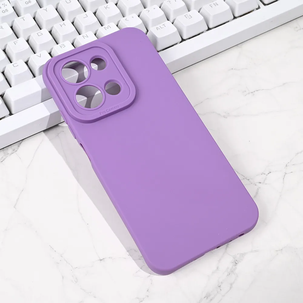 Maska Silikon Pro Camera za Xiaomi Redmi 15C 4G 173mm ljubicasta