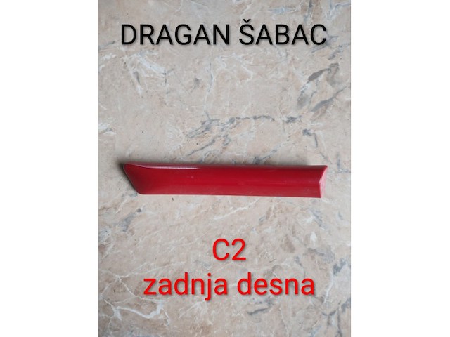 CITROEN C2 lajsna zadnja desna crvena