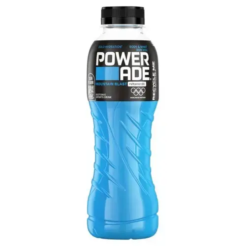 Powerade Napitak Mount Blast 0.5l, Bez sportskog čepa