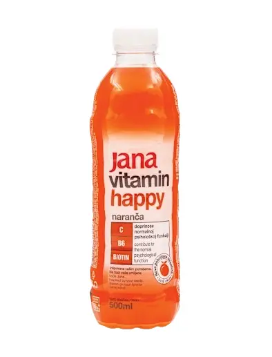 Jana Vitaminska voda Pomorandža, 0.5l