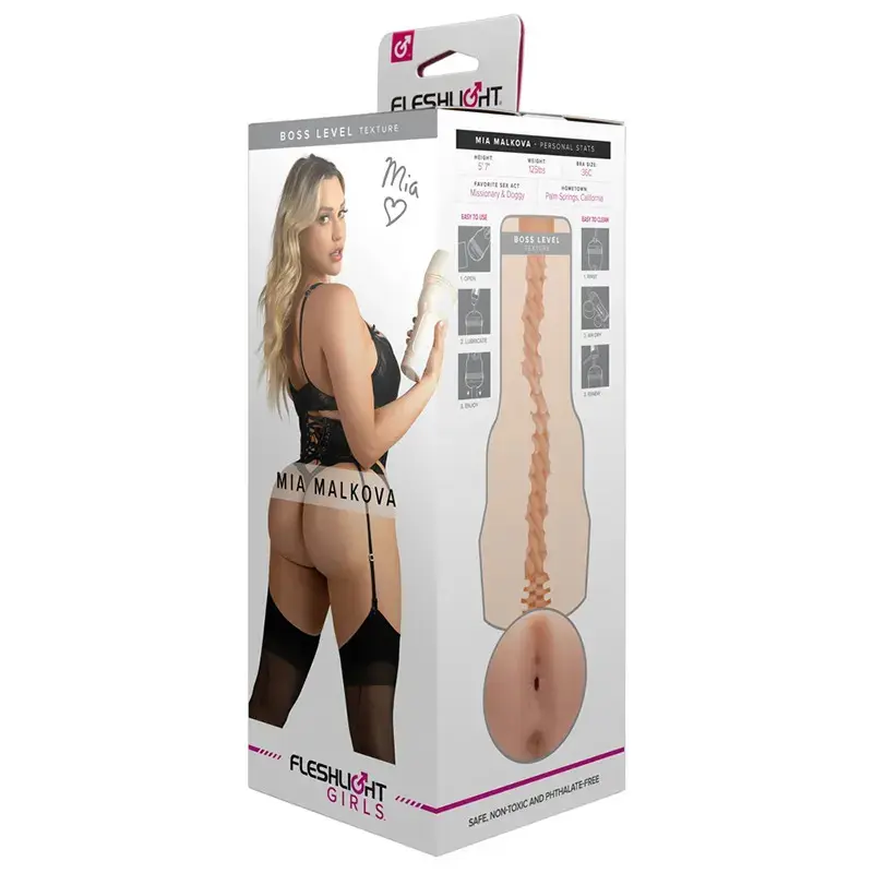 Fleshlight Masturbator anus Mia Malkova, 25cm