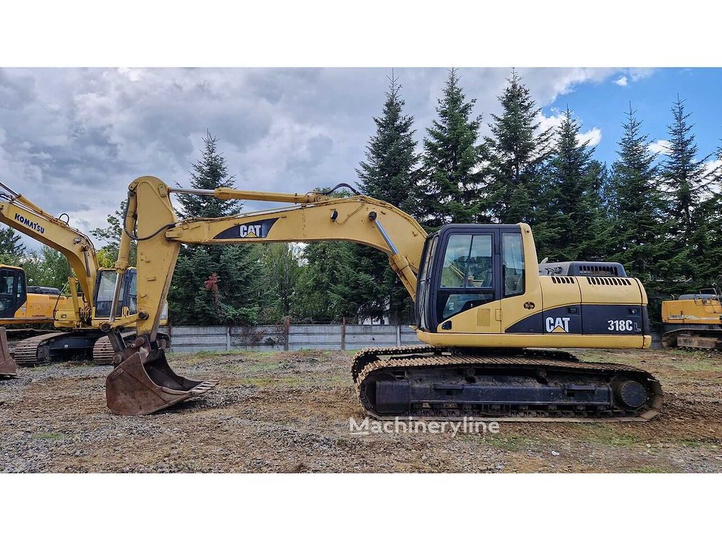 Prodaje se Caterpillar 318C bager guseničar na aukciji