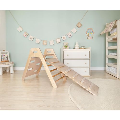 BLTYZ-AKTV058 Oak Pikler Climber Set