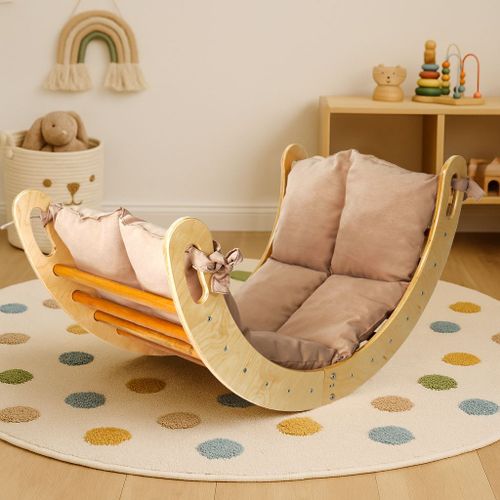 BLTYZ-AKTV041 Oak Beige Pikler Climber