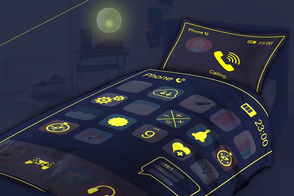 Baloo Svetleća Posteljina za decu Smartphone 160x200+70x80cmID: EK000753633