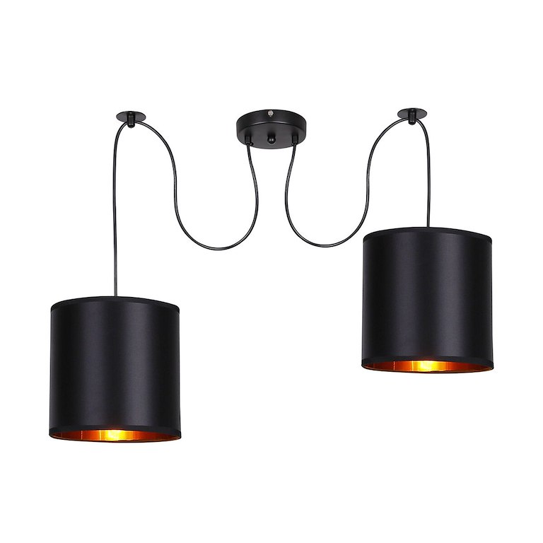 Candi Lux Viseća Lampa Crna 2 2x40W E27ID: EK000753726