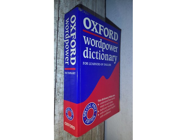 Oxford Wordpower Dictionary for learners of English