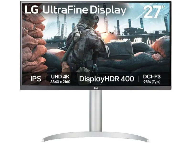 LG Monitor 27UP650K-W, 27", IPS, 4K UHD