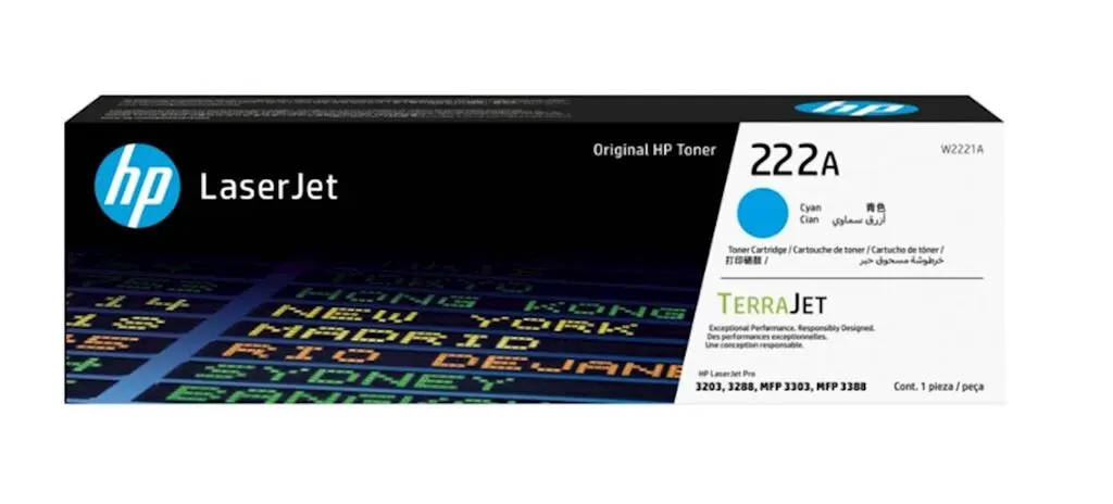 HP toner 222A, ciјan
