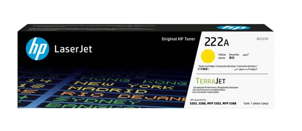 HP toner 222A, žuti