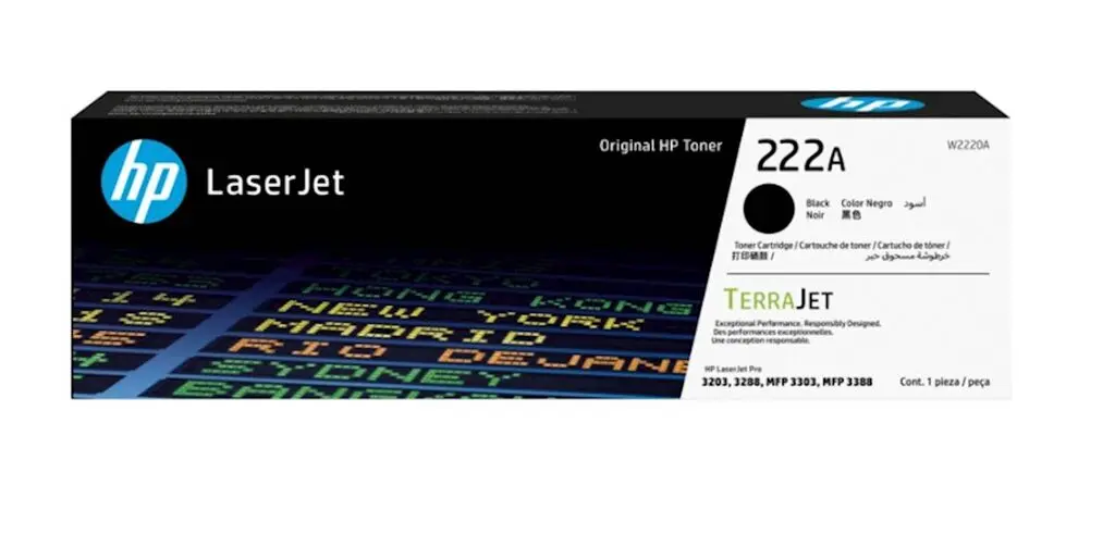HP toner 222A, crni
