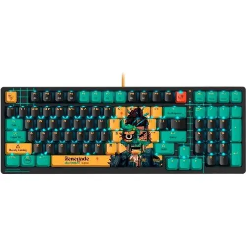 A4 Tech Mehanička tastatura Bloody Alpha Gaming Renegade USB US, Crna