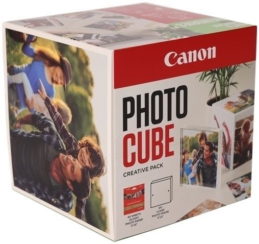 Canon - Foto papir Canon PP-201 5X5 PHOTO CUBE CP WH/BL