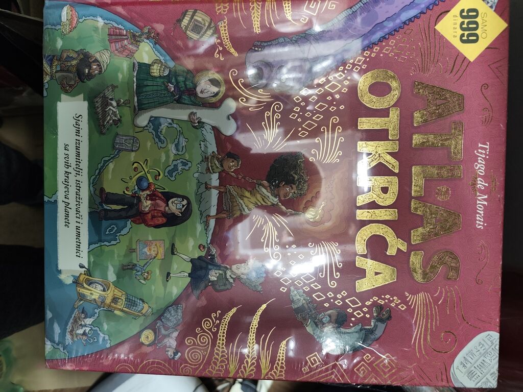 Atlas otkrića – ilustrovana dečja knjiga Trjago de Moraisa - Izdavač