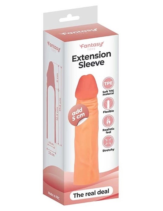 Realistična navlaka za penis | Extension Sleeve 17.5 cm