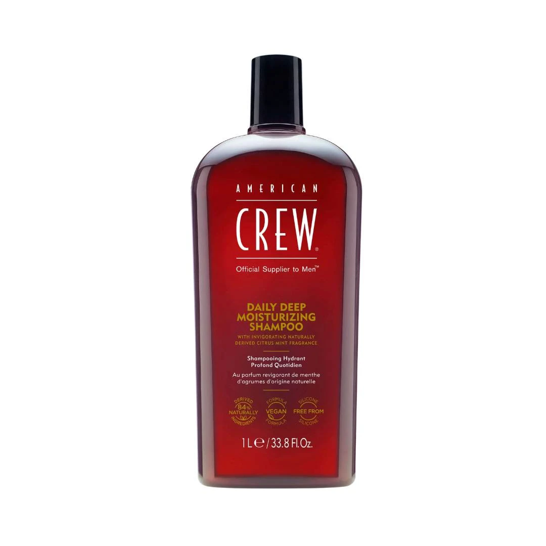 American CREW Deep Moisturizing Shampoo Šampon za Normalnu ka Suvoj Kosi i Koži Glave 1000 mL