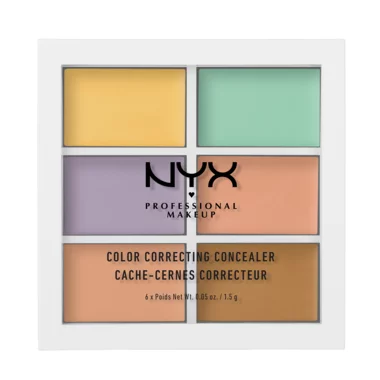 NYX Professional Makeup Paleta korektora NYX Professional Makeup Color Correcting 3CP04 6x1,5g