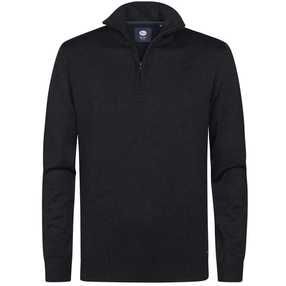 PETROL MUSKI DZEMPER – M-3050-KWC207-9111-BLACK
