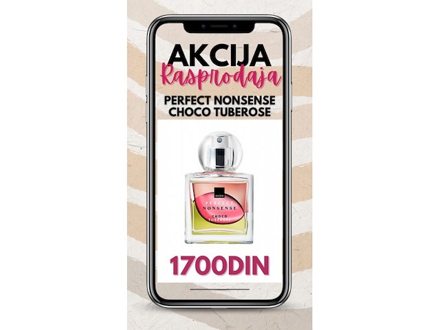 * AVON - Perfect Nonsense Choco Tuberose EDP 50ML*