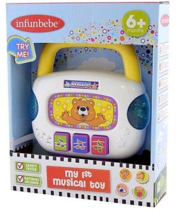 Infunbebe igračka mini radio 6 m + sa zvukom LS004