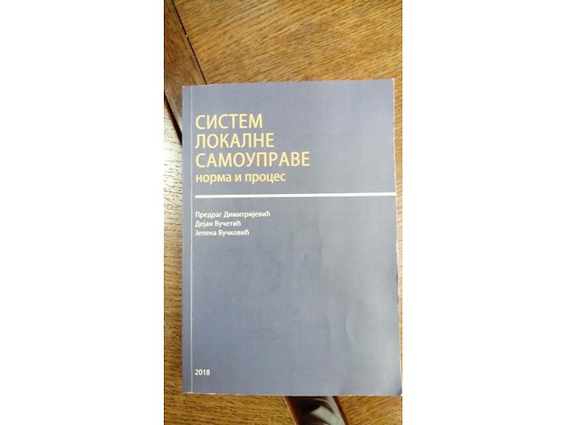 Sistem lokalne samouprave, norma i proces