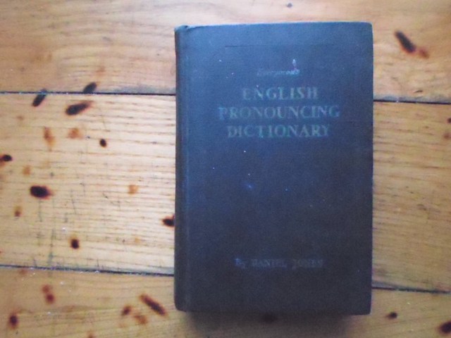 DANEIL JONES-EVERYMAN`S ENGLISH PRONOUNCING DICTIONARY