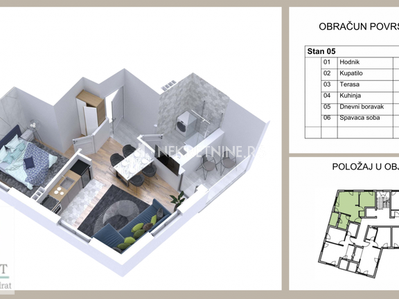 Jednosobni stanovi na Zlatiboru 38m2 - 58.900€ + PDV