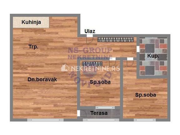 Na prodaju jednoiposoban u Beceju
