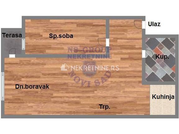 Stari Majur, 2.0 dvosoban, 43 m²