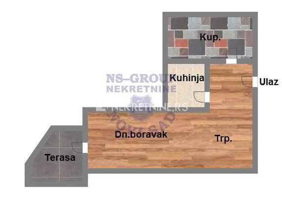 Stari Majur, 1.0 jednosoban, 33 m²