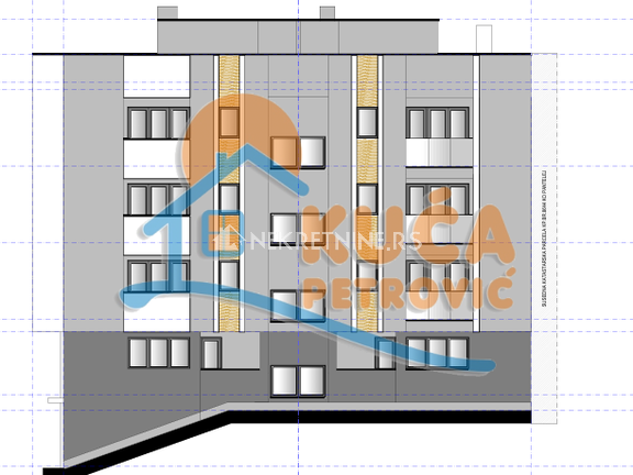 Odlična novogradnja - Minovo naselje, iznad Lidla, stan 69,21m2, treći sprat