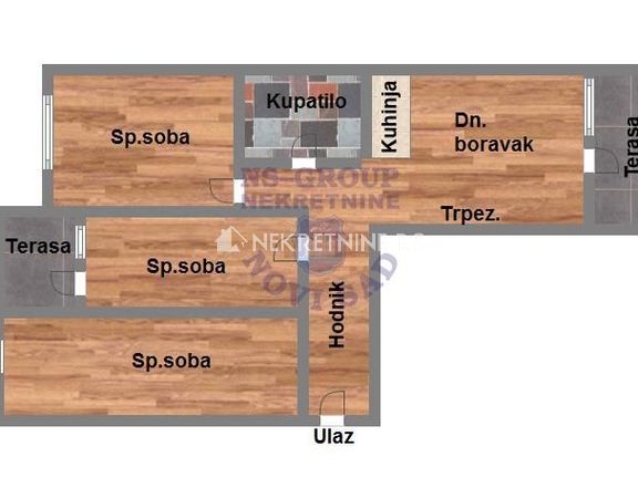 Prodaje se stan na Salajci 61m2