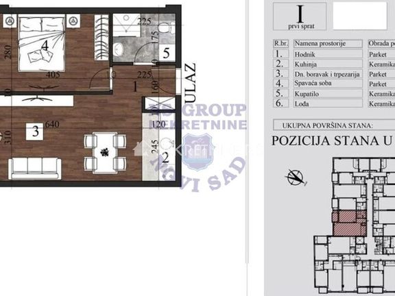 LUX IZGRADNJA - DVOSOBAN STAN SA POVRATOM PDV-A NA GRBAVICI!