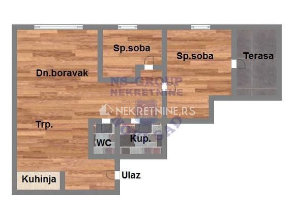 Stari Majur, 3.0 trosoban, 60 m²
