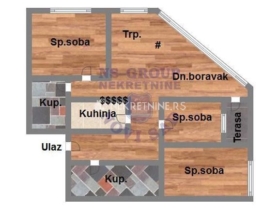 Stari Majur, 4.0 četvorosoban, 84 m²