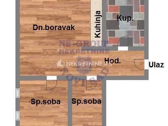 - 55m2 - Petrovaradin - Dvoiposoban stan -