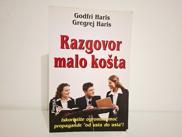Razgovor malo košta - Godfri Haris Gregrej Haris