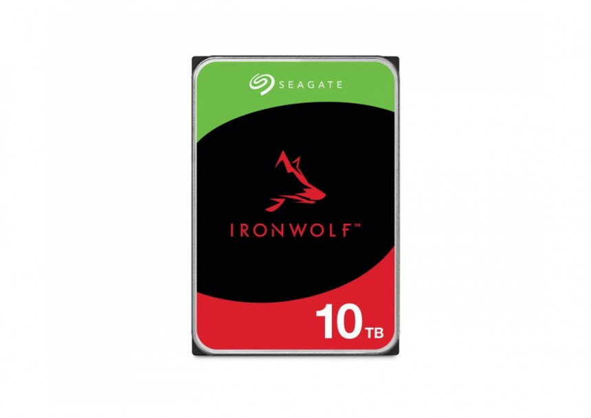 10TB 3.5" SATA III 256MB ST10000VN000 Ironwolf Guardian HDD