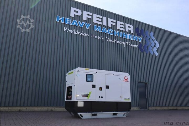 Agregatne
Pramac GPW60I/FS5 Diesel, 60 kVA, Also Available For Rent