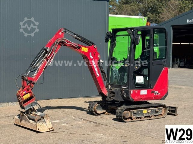 Mini bager
YANMAR SV 19 VT Minibagger Schwenklöffel 502 Std.