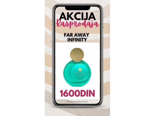 * AVON - Far Away Infinity EDP 50ML *