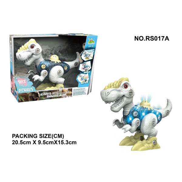 HK Mini dinosaurus uradi sam, beli