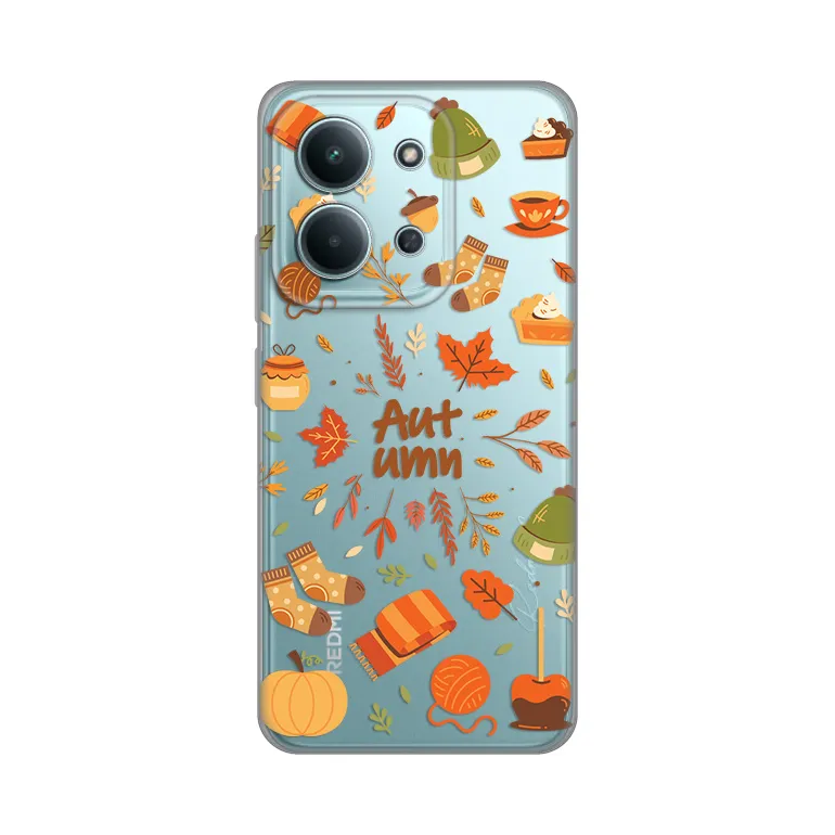 Maska Silikonska Print Skin za Xiaomi Redmi 15C 4G Autumn