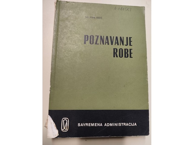 Poznavanje robe - Ristic