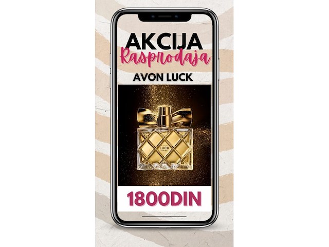 * AVON - Luck EDP 50ML *