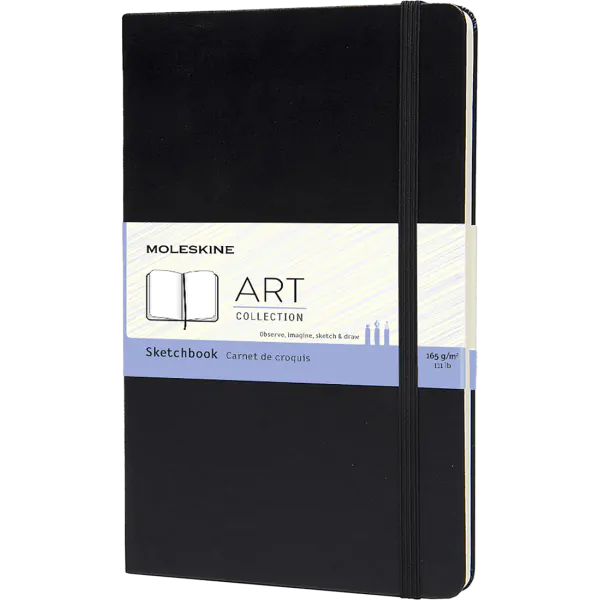 Sketchbook Moleskine Art Black large